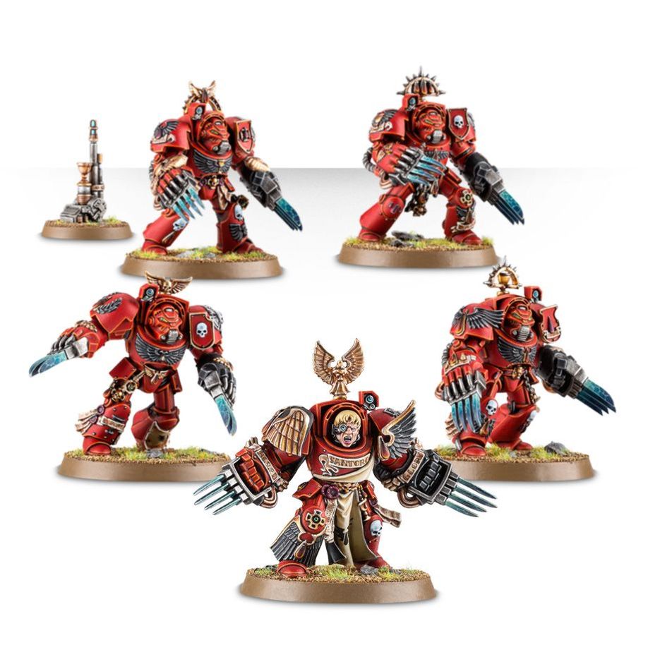 Blood Angels Terminator Assault Squad – Western Front Games