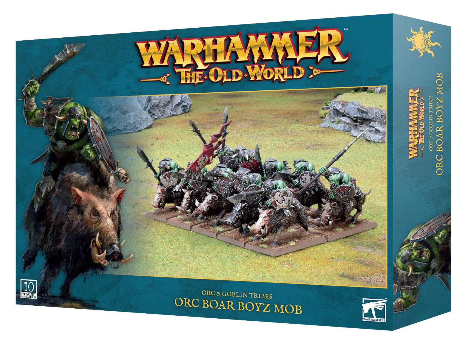 ORC & GOBLIN TRIBES: ORC BOAR BOYZ MOB – Western Front Games