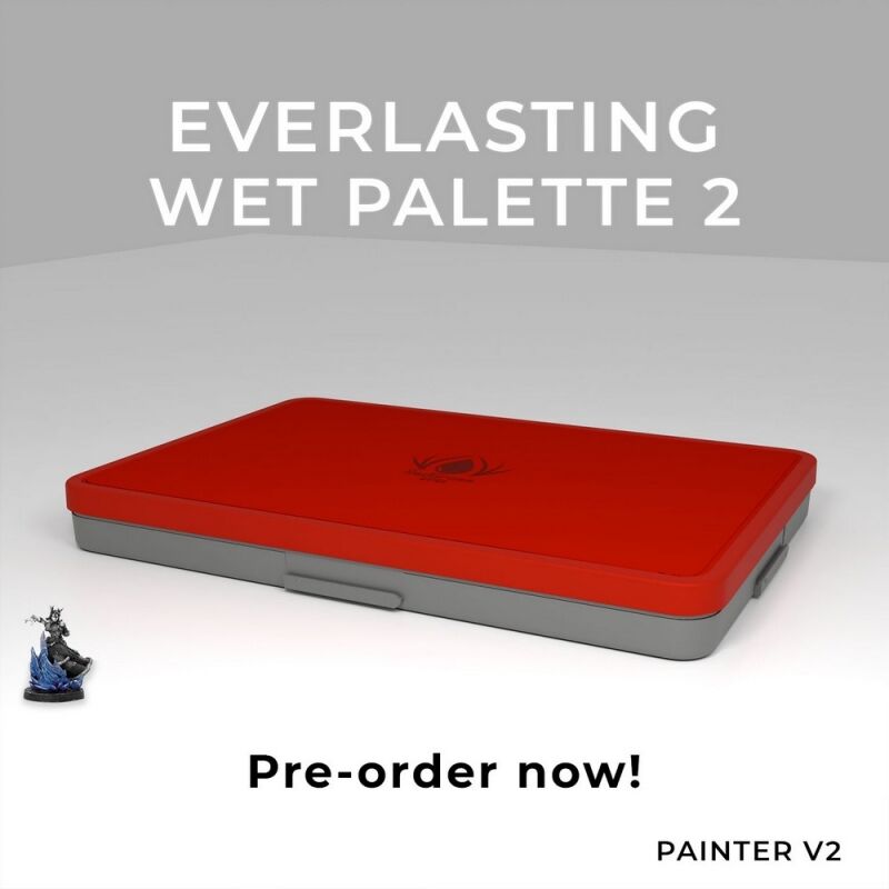 Redgrass - Everlasting Wet Palette - Painter V2 – Western Front Games